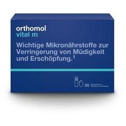 Orthomol Vital M Trinkfläschchen/Kaps.Kombipack. 30 St