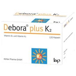 Köhler Pharma Debora plus K2 Kapseln 120 St