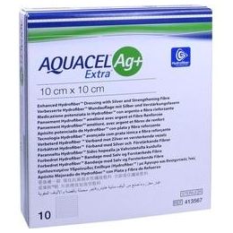 B2B Medical Aquacel Ag+ Extra 10x10 cm Kompressen 10 St