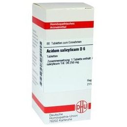 DHU-Arzneimittel Acidum Salicylicum D 6 Tabletten 80 St