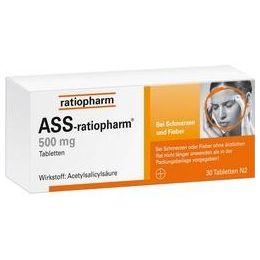 ASS-ratiopharm 500 mg Tabletten 30 St