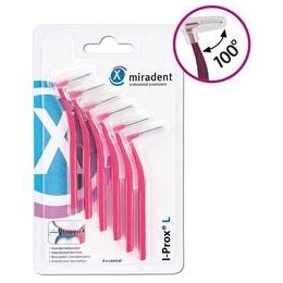 HAGER PHARMA Miradent Interdentalbürste I-Prox L 0,4 mm pink 6 St