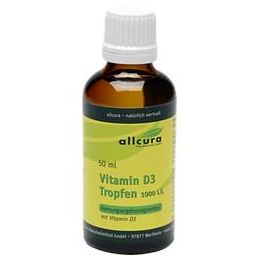 Allcura Vitamin D3 Tropfen 1000 I.e. 50 ml