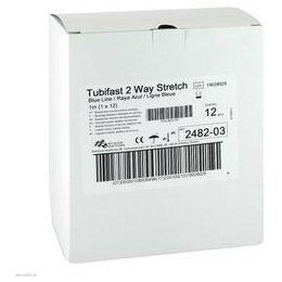 Tubifast 2-Way Stretch 7,5 cmx1 m blau 12 St