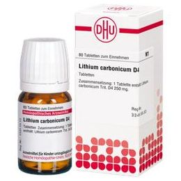 DHU-Arzneimittel Lithium Carbonicum D 4 Tabletten 80 St