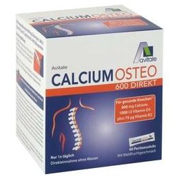 Avitale Calcium Osteo 600 Direkt Portionssticks 60 St