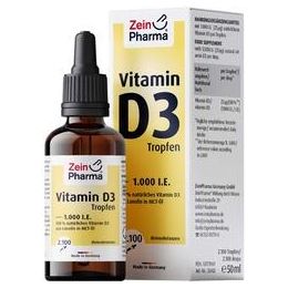 Vitamin D3 Tropfen 1.000 I.e. 2100 Tro.ZeinPharma 50 ml