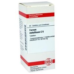DHU-Arzneimittel Ferrum Metallicum C 6 Tabletten 80 St