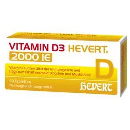 Vitamin D3 Hevert 2.000 I.e. Tabletten 60 St