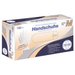 PARAM Handschuhe Einmal Vinyl puderfrei M 100 St