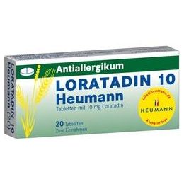 Loratadin 10 HEUMANN Tabletten 20 St