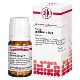 DHU-Arzneimittel Carbo Vegetabilis D 30 Tabletten 80 St