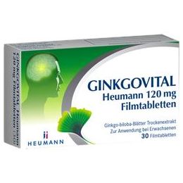 Ginkgovital HEUMANN 120 mg Filmtabletten 30 St