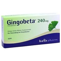 betapharm Gingobeta 240 mg Filmtabletten 30 St