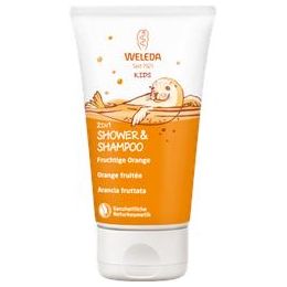 Weleda Kids 2in1 Shower & Shampoo fruchtige Orange 150 ml