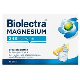 HERMES Arzneimittel Biolectra Magnesium 243 mg forte Zitrone Br.-Tabl. 60 St