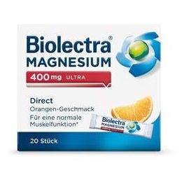HERMES Arzneimittel Biolectra Magnesium 400 mg ultra Direct Orange 20 St