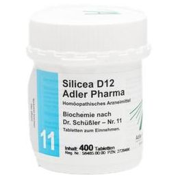 Biochemie Adler 11 Silicea D 12 Tabletten 400 St
