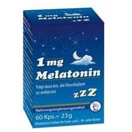 Canea Melatonin 1 mg Kapseln 60 St