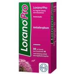 HEXAL® Loranopro 0,5 mg/ml Lösung zum Einnehmen 50 ml