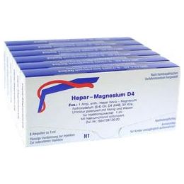 Weleda Hepar Magnesium D 4 Ampullen 48X1 ml