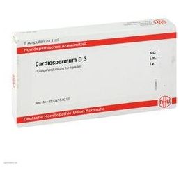 DHU-Arzneimittel Cardiospermum D 3 Ampullen 8X1 ml