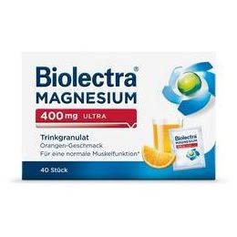 HERMES Arzneimittel Biolectra Magnesium 400 mg ultra Trinkgran.Orange 40 St