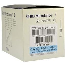 BD Microlance Kanüle 23 G 1 0,6x25 mm 100 St