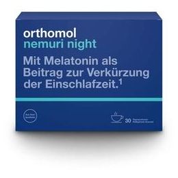 Orthomol nemuri night Granulat 30X10 g