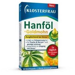 Klosterfrau Hanföl+Goldmohn Kapseln 30 St