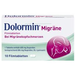 Johnson & Johnson GmbH Dolormin Migräne Filmtabletten 10 St