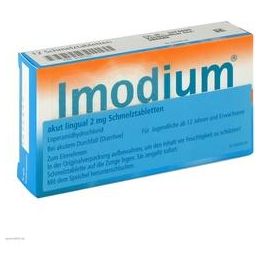EurimPharm Arzneimittel Imodium akut lingual Schmelztabletten 12 St