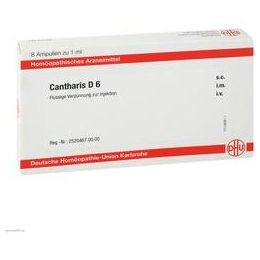 DHU-Arzneimittel Cantharis D 6 Ampullen 8X1 ml
