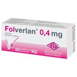 Verla-Pharm Arzneimittel GmbH & Co. KG Folverlan 0,4 mg Tabletten 50 St