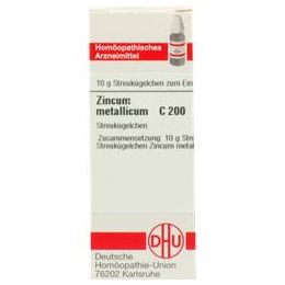 DHU-Arzneimittel Zincum Metallicum C 200 Globuli 10 g