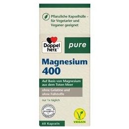 Queisser Doppelherz Magnesium 400 pure Kapseln 60 St