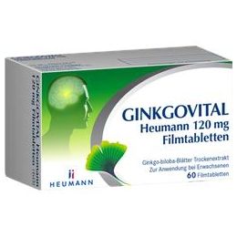 Ginkgovital HEUMANN 120 mg Filmtabletten 60 St