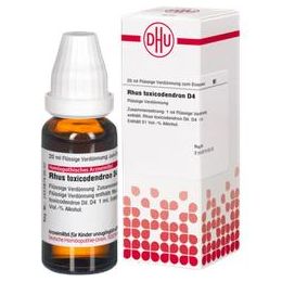 DHU-Arzneimittel Rhus Toxicodendron D 4 Dilution 20 ml