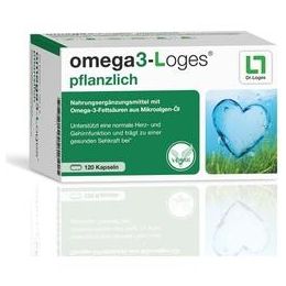 Dr. Loges + Co. GmbH Omega3-Loges pflanzlich Kapseln 120 St