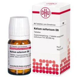 DHU-Arzneimittel Kalium Sulfuricum D 6 Tabletten 80 St