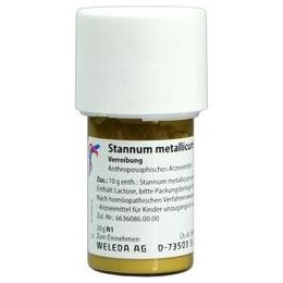 Weleda Stannum Metallicum praeparatum D 8 Trituration 20 g