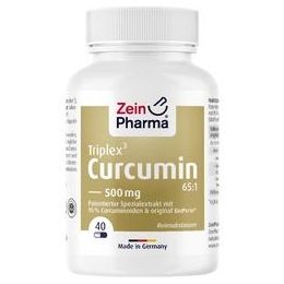 ZeinPharma Curcumin-Triplex3 500 mg/Kap.95% Curcumin+BioPerin 40 St