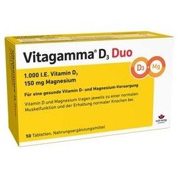 WÖRWAG PHARMA Vitagamma D3 Duo 1.000 I.E Vit.D3 150mg Magnes.NEM 50 St