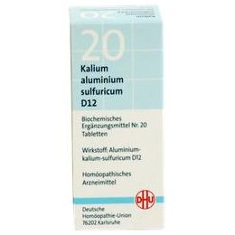 DHU-Arzneimittel Biochemie DHU 20 Kalium alum.sulfur.D 12 Tabletten 80 St