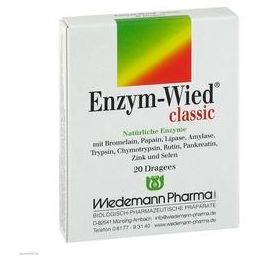 Wiedemann Enzym-Wied classic Dragees 20 St