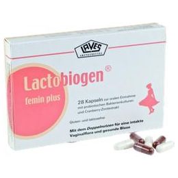 Laves-Arzneimittel GmbH Lactobiogen femin plus Kapseln 28 St
