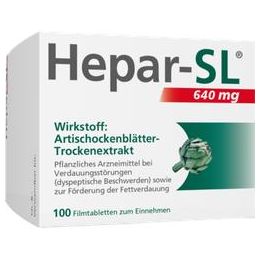 Klosterfrau Hepar-Sl 640 mg Filmtabletten 100 St