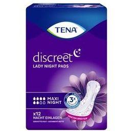 TENA Lady Discreet Inkontinenz Einlagen maxi night 12 St