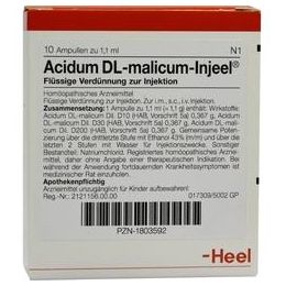 Heel Acidum DL-malicum Injeel Ampullen 10 St