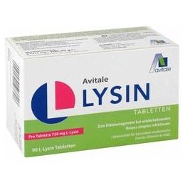 Avitale L-Lysin 750 mg Tabletten 90 St